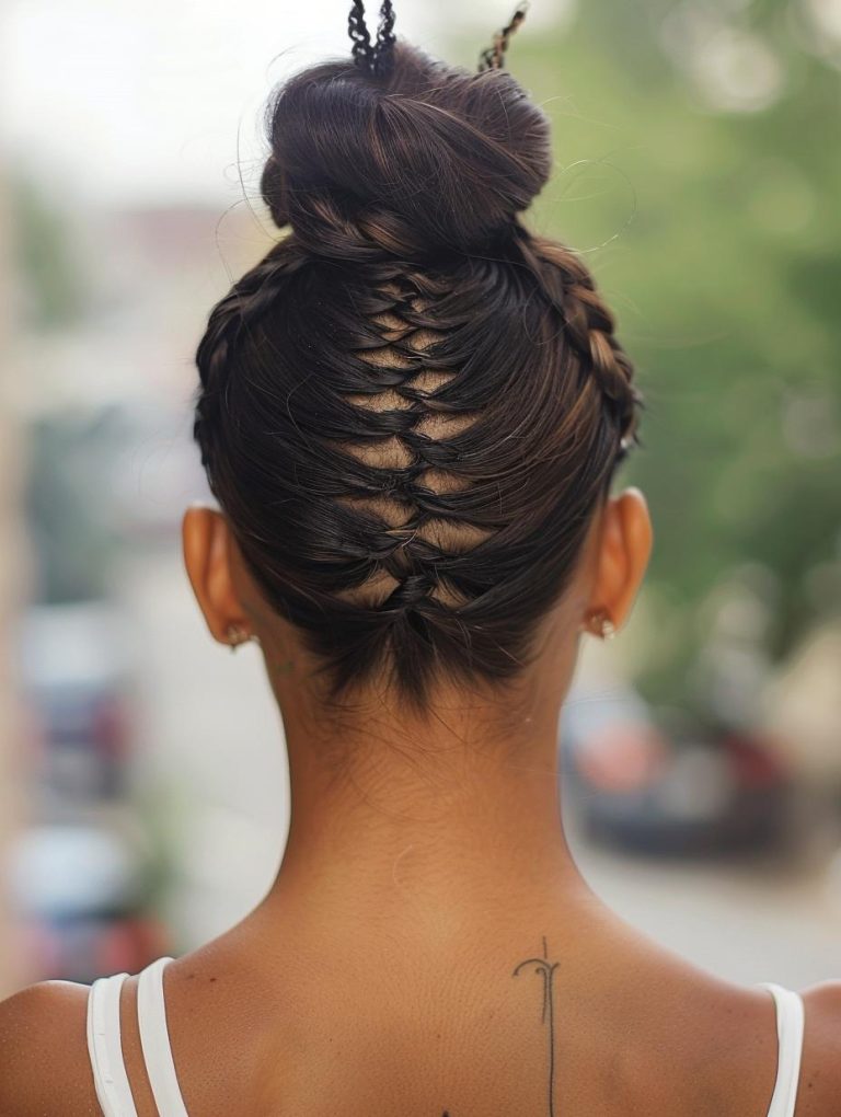 Braided Beauty: 20 Bold Bun Styles You’ll Want Right Now - Style US
