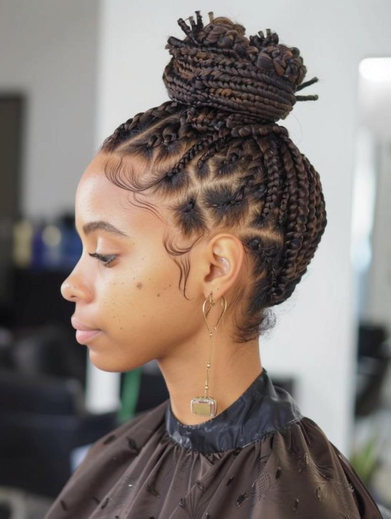 Braided Beauty: 20 Bold Bun Styles You’ll Want Right Now - Style US