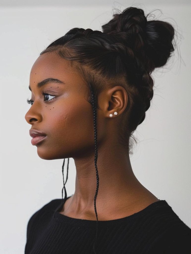 Braided Beauty: 20 Bold Bun Styles You’ll Want Right Now - Style US