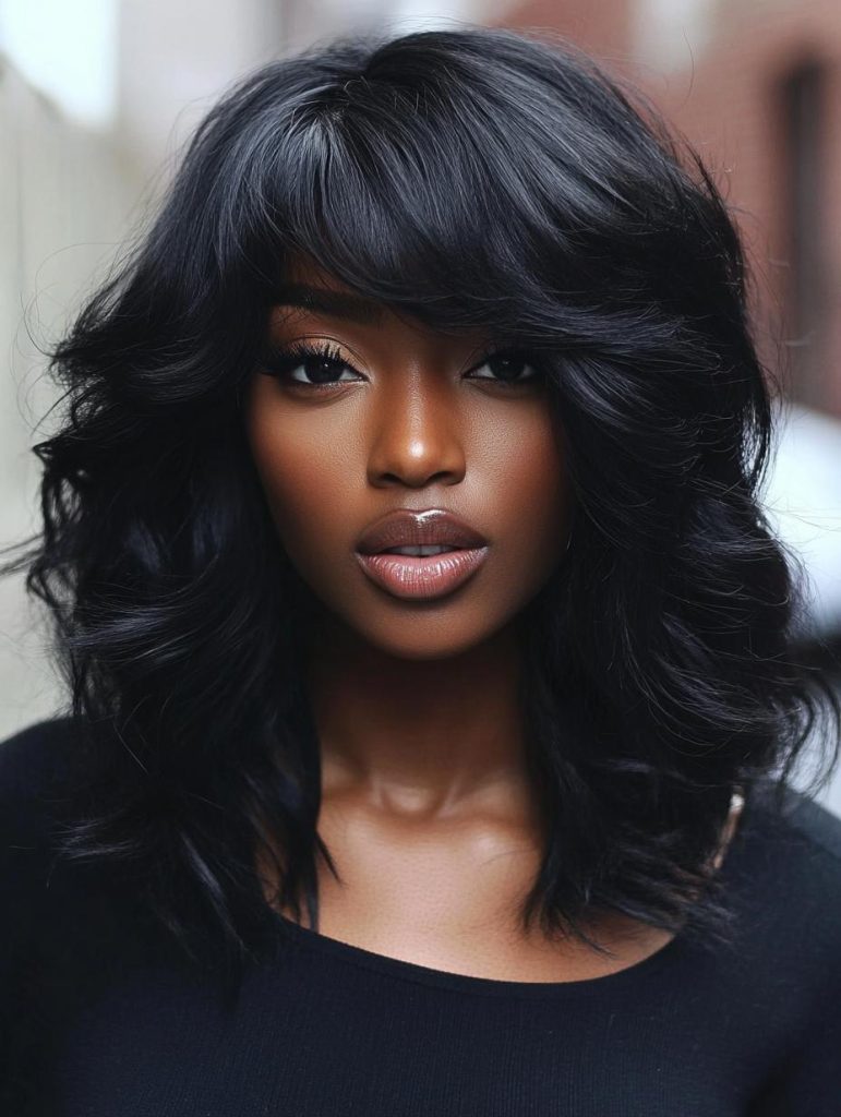 Fashion-Forward Weave and Bang Hairstyle Combos - Style US