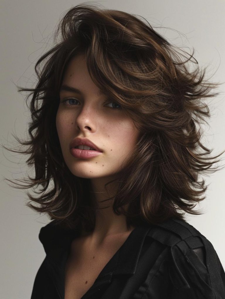 "Timeless Layered Haircuts for Medium-Length Hair: Add Volume, Movement ...