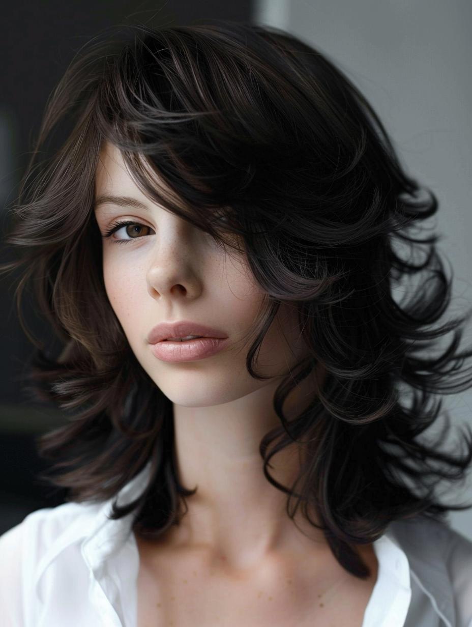"Timeless Layered Haircuts for Medium-Length Hair: Add Volume, Movement ...