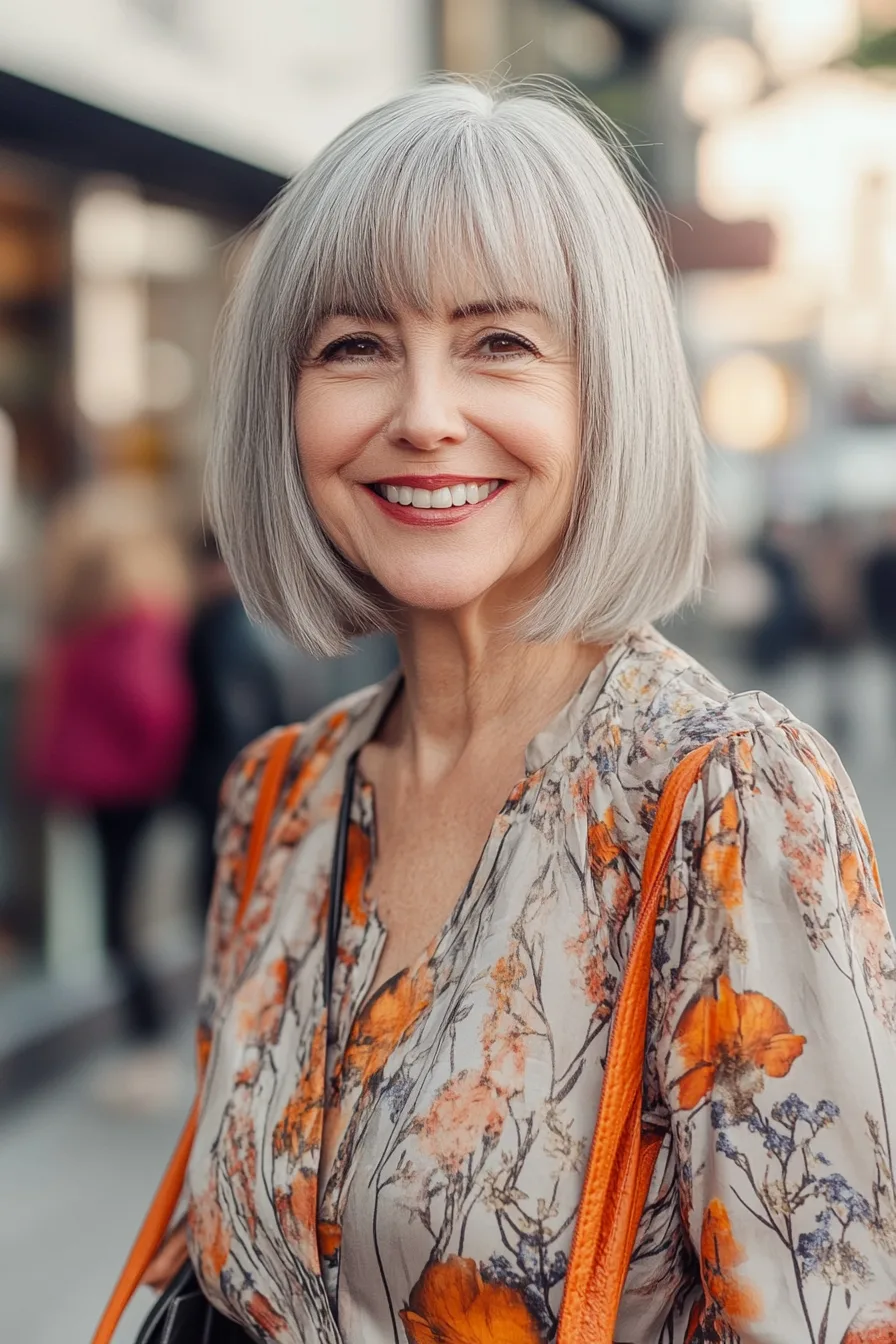 Chic and Simple: 18 Hairstyles for Women Over 60 - Style US