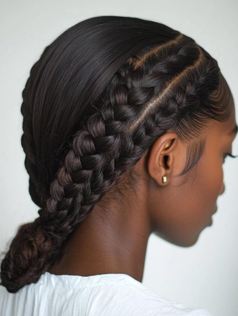 Braid Perfection: 24 Dutch Braid Styles for Black Hair in 2025 - Style US