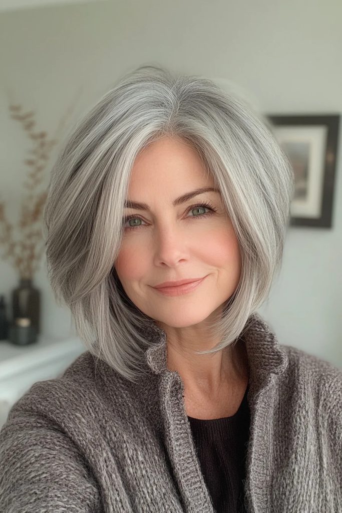 Effortless Elegance: 25+ Easy-to-Style Haircuts for Women Over 60 with ...