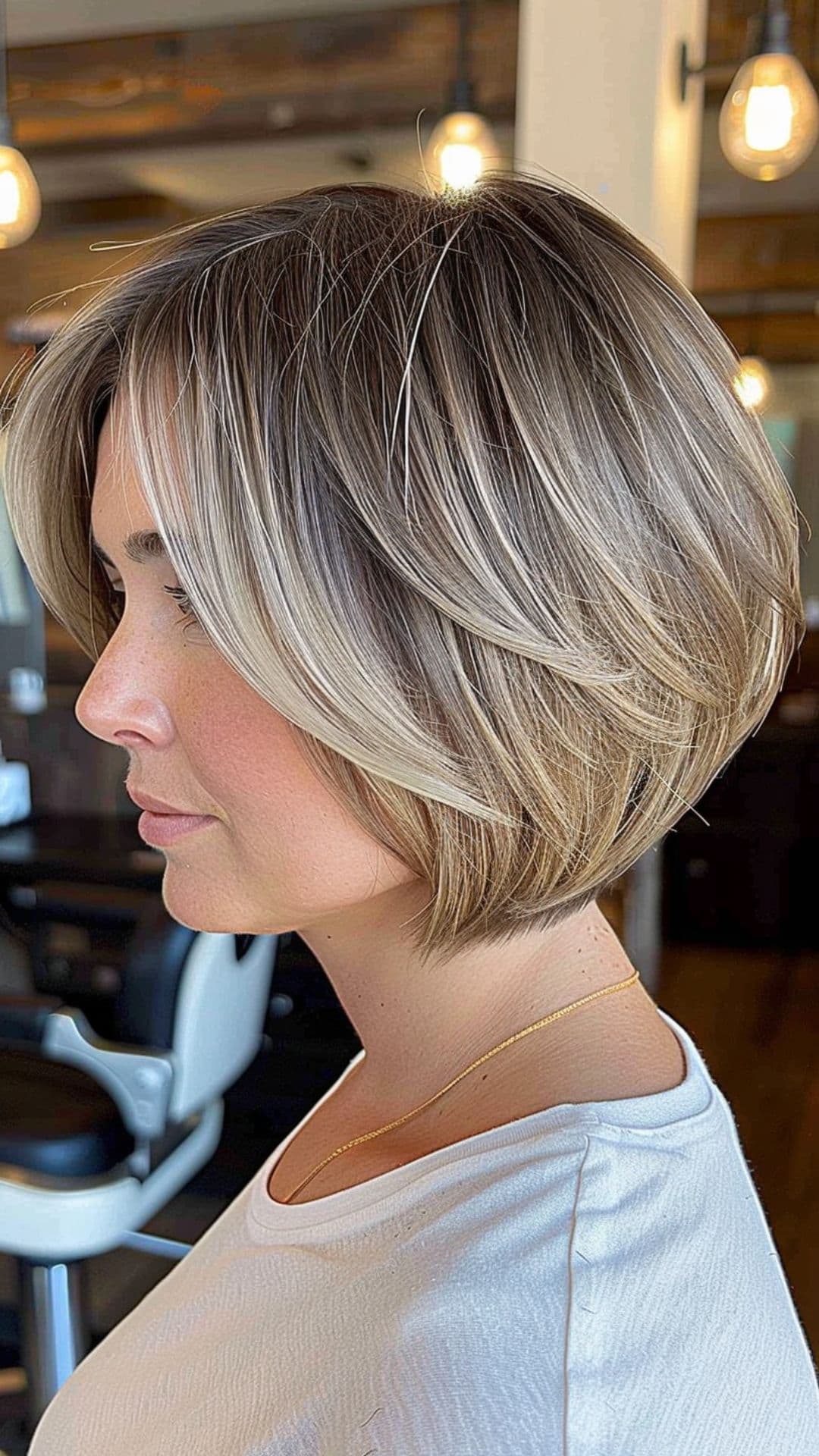 22 Sleek Bob Haircuts to Instantly Slim Round Faces - Style US