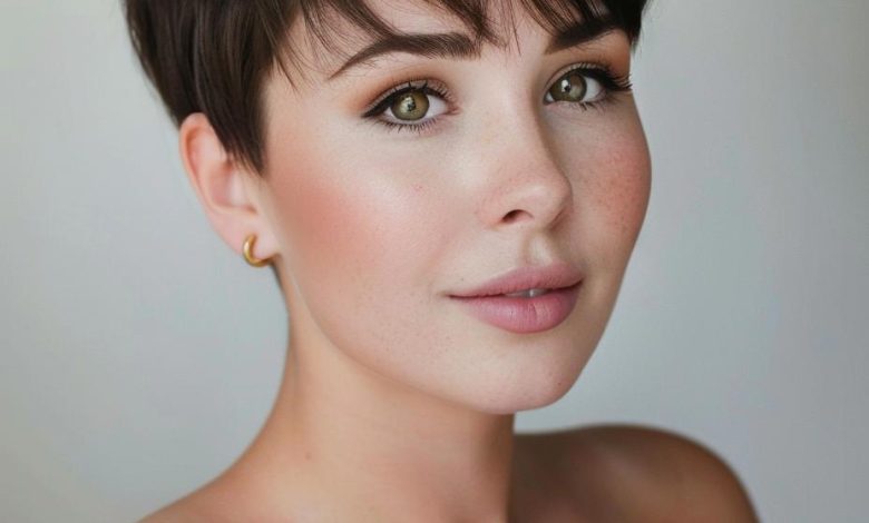 Short Hairstyles Designed for Round and Fuller Faces - Style US
